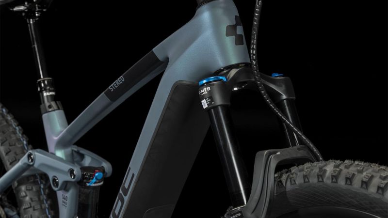 Cube Stereo Hybrid 140 HPC smaragdgrey´n´blue E-Bike